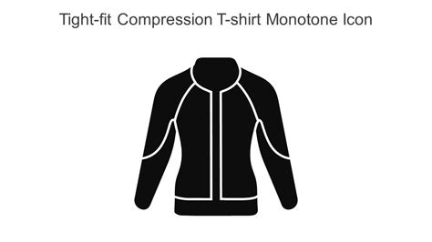 Tight Fit Compression T Shirt Monotone Icon In Powerpoint Pptx Png And