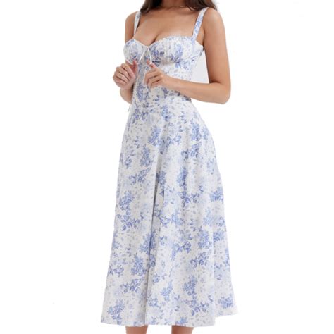 Midi Bustier Corset Sun Dress Lulunami