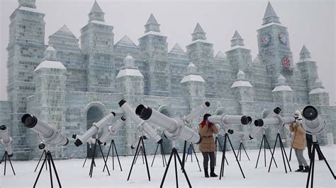 Arrancó El Mítico Festival De Esculturas De Hielo En Harbin China