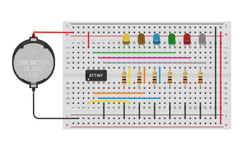 Circuit Design Attiny Blink Tinkercad Circuit Design Attiny Blink Tinkercad
