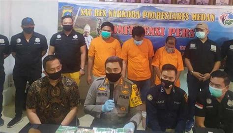 Sat Narkoba Polrestabes Medan Gagalkan Peredaran Narkoba