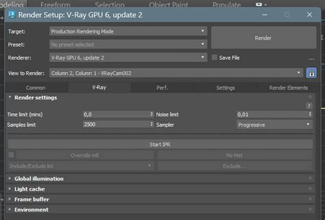Problem With Renderer Vray Gpu 6 R 3dsmax