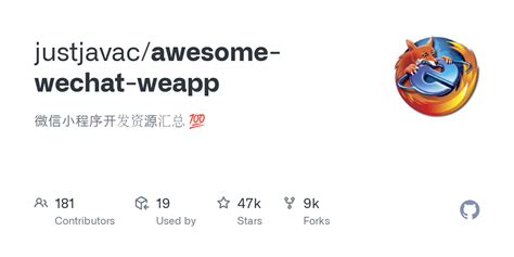 Pull Requests Justjavac Awesome Wechat Weapp GitHub