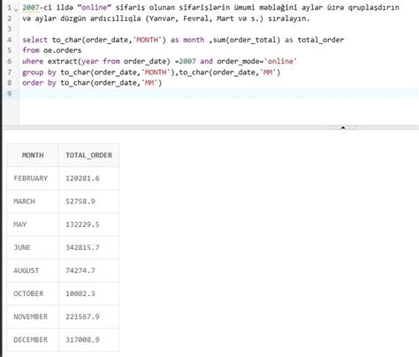 Sqltask Oraclesql Sql Oracle Jamila Agazada
