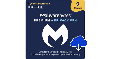 Malwarebytes Premium Antivirus With Privacy Vpn 850016168214 Bandh