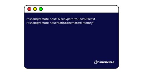 commande scp sous linux guide d utilisation complet