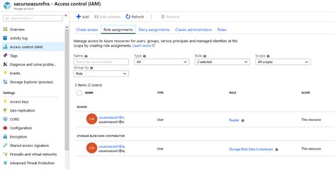 azure ad rbac para azure storage azurebrains