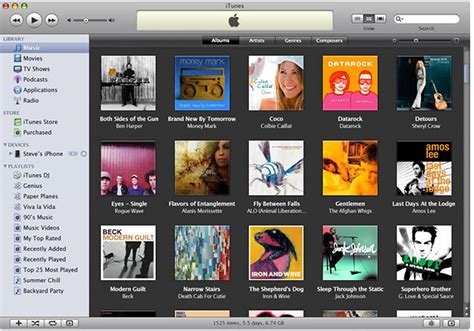 macos show only imported files in itunes ask different