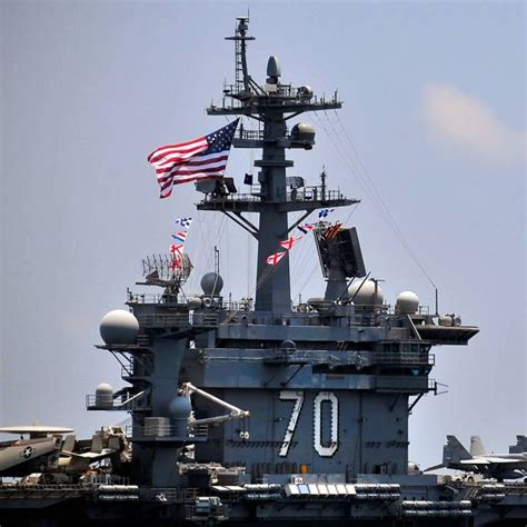 Uss Carl Vinson Cvn 70 Nimitz Class Aircraft Carrier Us Navy Navy