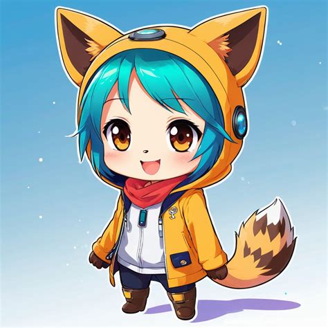 Cute Chibi Kawaii Cat Anime Art Stable Diffusion Online