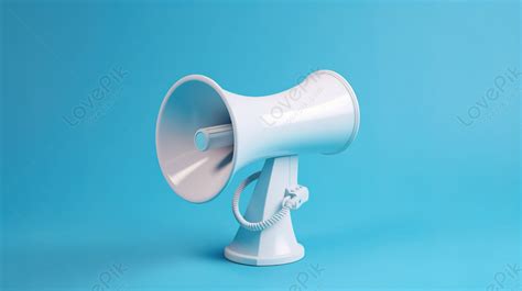 파란색 배경에 음성 파동이 있는 3d 렌더링된 파란색 확성기 오디오 배경 파도 배경 소리 배경 이미지 Hd 오디오 파도 소리 배경 사진 무료 다운로드 Lovepik