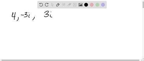 SOLVED Finding A Polynomial Function With Given Zeros Find A Polynomial Function With Real