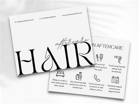hair extensions aftercare aftercare instructions salon esthetician