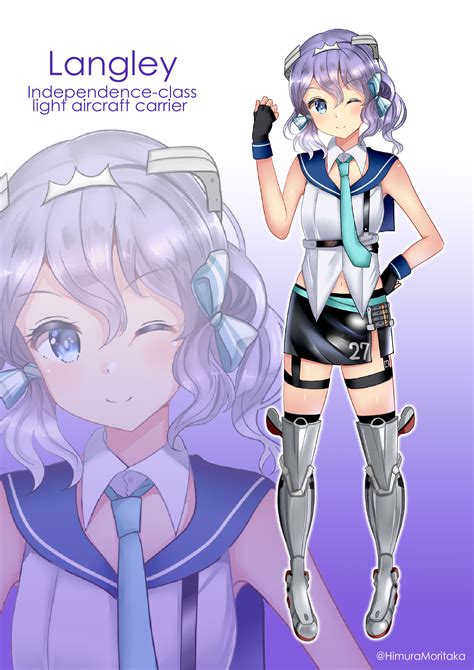 Langley Kantai Collection Drawn By Himura Moritaka Danbooru