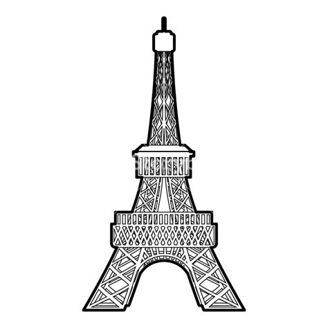 Eiffel Tower Vector At Vectorified Com Collection Of Eiffel Tower Vector Free For Personal Use