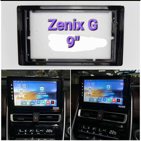 Jual Frame Headunit 9 Inch Innova Zenix Tipe G Shopee Indonesia