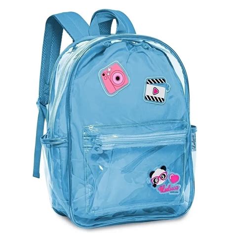 Mochila Transparente Oficial Luluca Clio