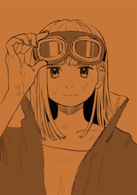 Safebooru 1girl Absurdres Adjusting Eyewear Bangs Blunt Bangs Closed
