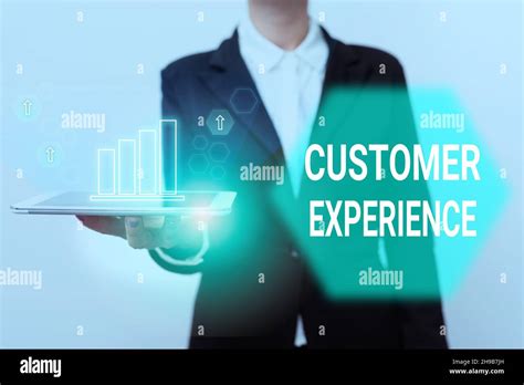 Hand Writing Sign Customer Experience Conceptual Photo Product Of