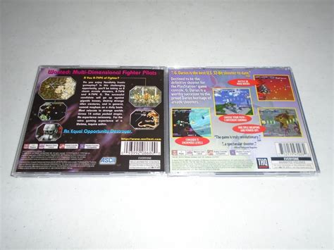 R Types And G Darius By Asciiirem And Thq Complete Playstation 1 Ps1