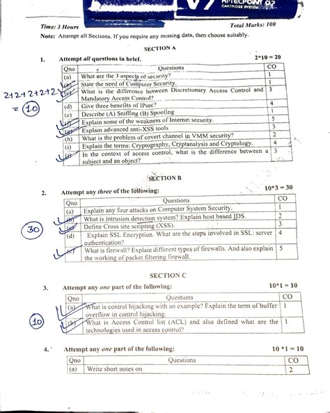 Ques Paper Css Btech Studocu
