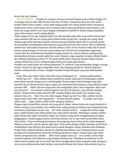 Kisah Aku Dan Tanteku Pdf