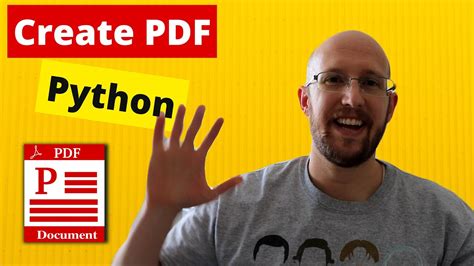 Create PDF With Python Part YouTube