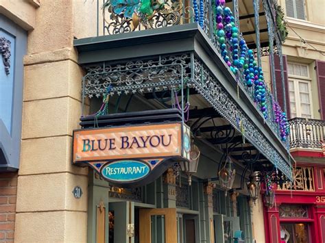 Blue Bayou Restaurant Food At Disneyland
