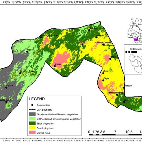 Drainage Vulnerability Map Through Buffering Analysis In Isoko North Lga Download Scientific