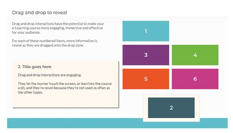 Drag And Drop Interactions Templates Storyline Templates
