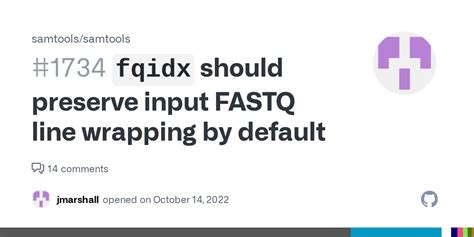`fqidx` Should Preserve Input Fastq Line Wrapping By Default · Issue