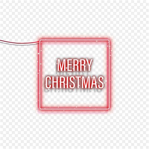 네온 프레임 일러스트 메리 크리스마스 네온 틀 크리스마스 Png 일러스트 및 Psd 이미지 무료 다운로드 Pngtree