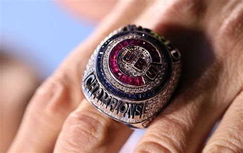 Cubs Ring Ceremony Saturated With History Chicago Tribune