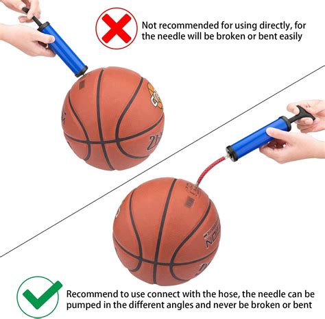 Awpeye 3 Set Ball Pump Portable Hand Air Inflator Kit For Soccer