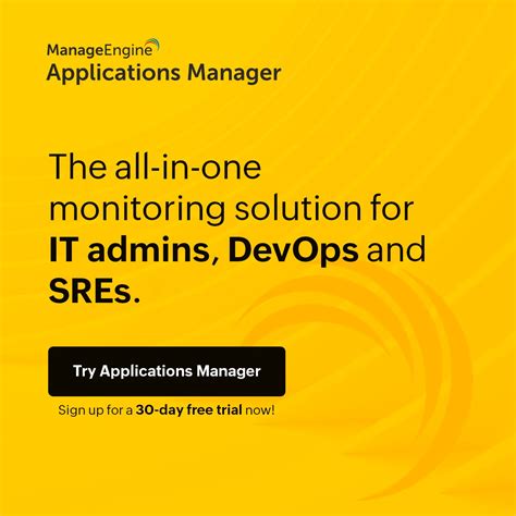 Application Performance Management Manageengine Itom
