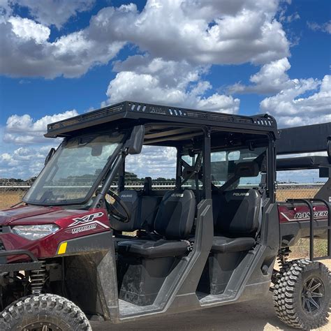 Polaris Ranger Crew Metal Top Roof Rack By Ranch Armor