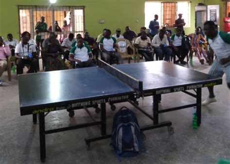 Hakeem Adegbenro Emerges Winner Of Swanoba Akamo Table Tennis Tournament Radio Nigeria Ibadan