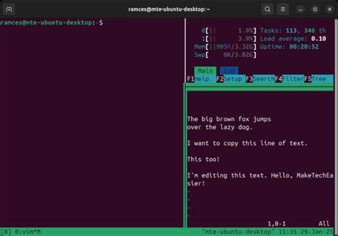 Simple Tricks I Use To Make Good Use Of Tmux In Linux Make Tech Easier
