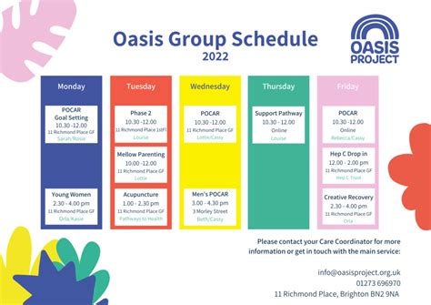 Adult Services Oasis Project