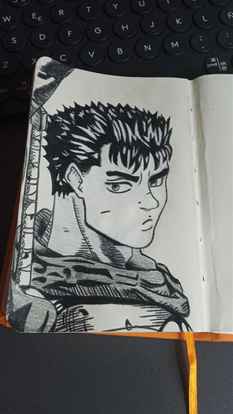 Guts Drawing Rberserk