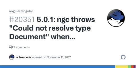 Ngc Throws Could Not Resolve Type Document When StrictMetadataEmit True Issue
