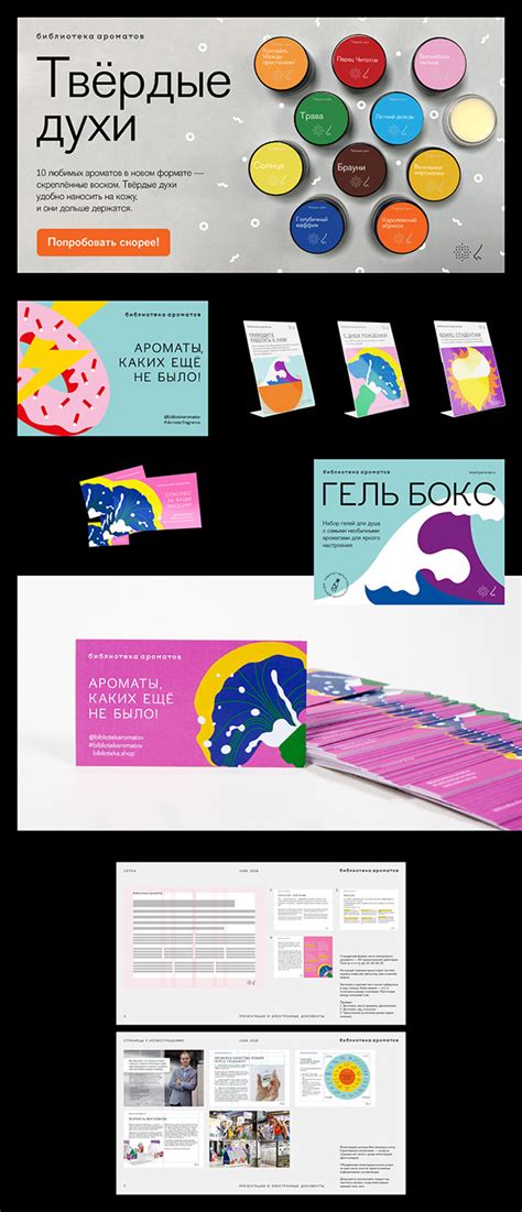 Библиотека ароматов on Behance
