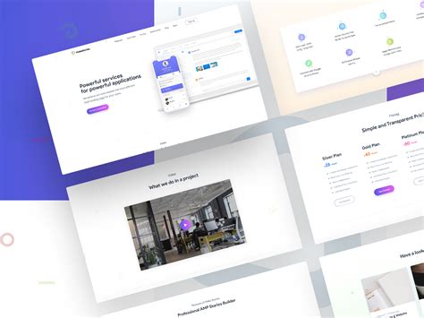 Saas Based Startup Landing Page Design By Md Shahadat Hussain On Dribbble