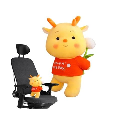 DUDOK Mascottes de Dragon en Peluche Poupée en Peluche Dragon de