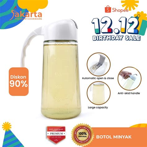 Jual JPC Botol Minyak Premium Serbaguna Tempat Minyak Goreng Kaca Botol Minyak Goreng Kaca
