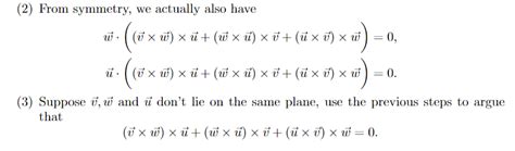 Solved Let ū U And ū Be Three Vectors In R In This