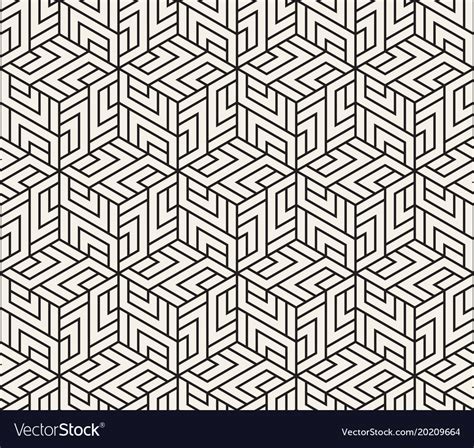 Geometric Lattice Pattern Royalty Free Vector Image