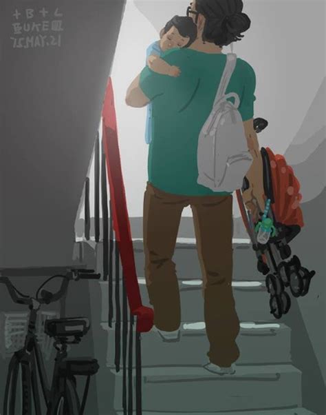 Photo Art B Tranh Y C M Ng V T Nh Cha Con G Y S T C D N M Ng Nh G I Xinh