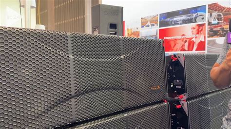 Infocomm Pro Dg America Presents Aviator La A Line Array