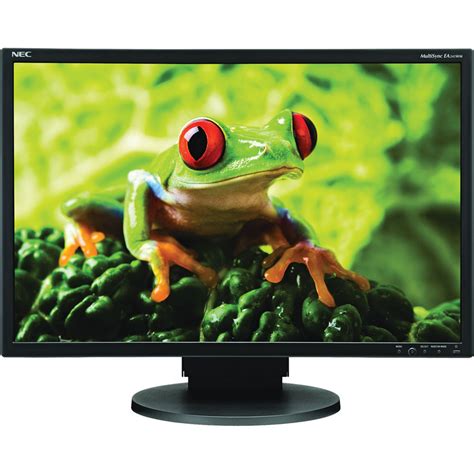 NEC MultiSync EA241WM BK 24 Widescreen LCD EA241WM BK B H
